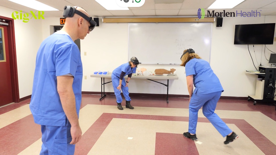 Morlen Health and GigXR collaborate to deliver MR training
