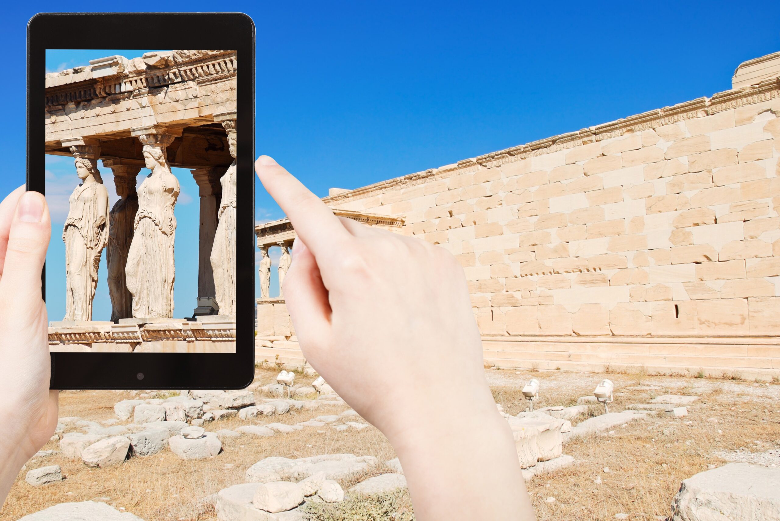 Greece transports tourists back in time via augmented reality